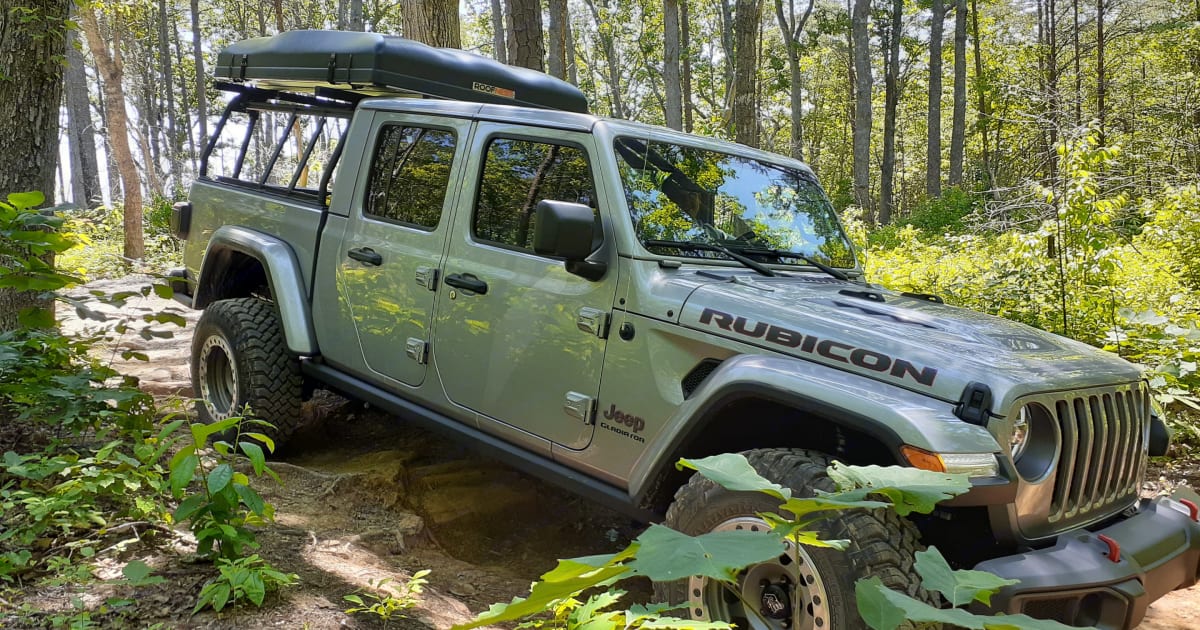 2020 Jeep Gladiator Rubicon with Condor XL RTT Truck Camper Rental in ...