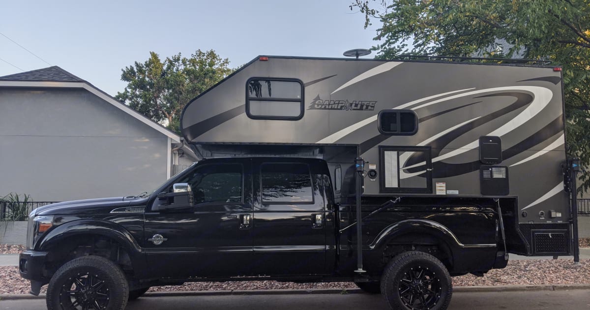 2015 Ford F350 Diesel Double Cab Truck Camper Rental in Denver, CO ...