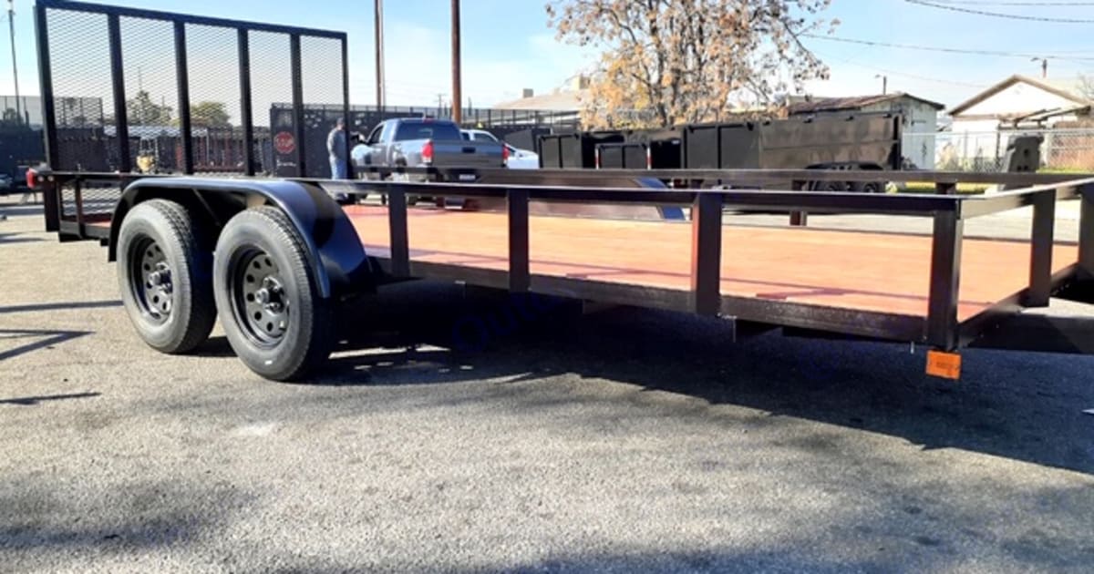 2021 Sky 16ft Flatbed Utility Trailer Motor Home Rental in Perris, CA ...