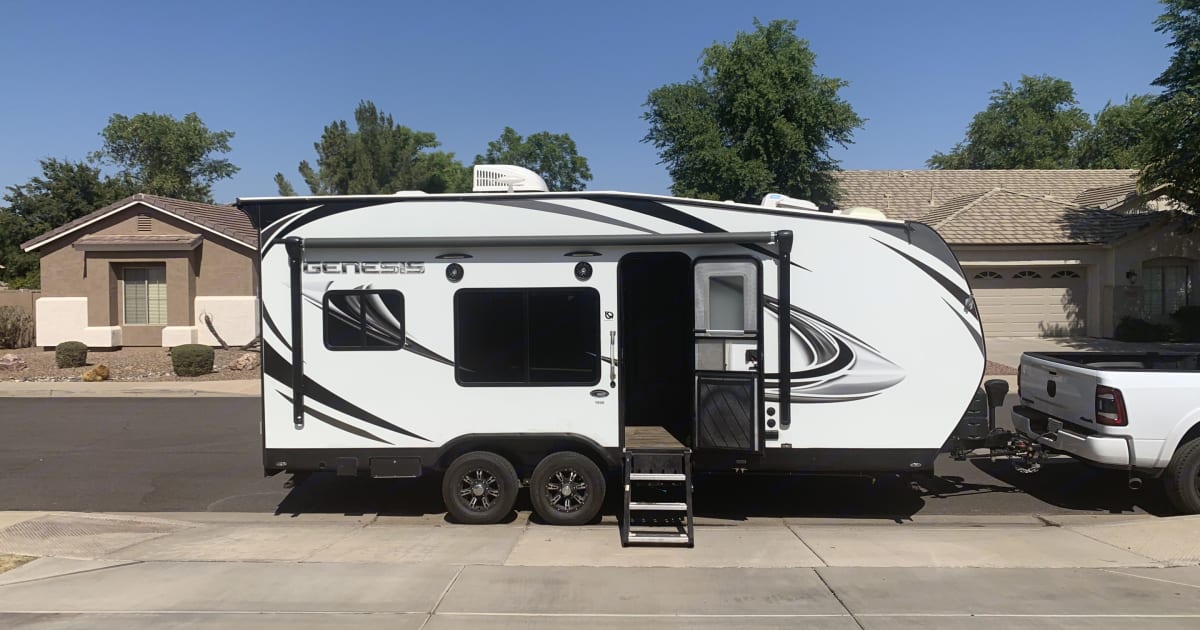 2018 Genesis Supreme Rv Genesis Supreme Toy hauler Rental in Sun Lakes ...
