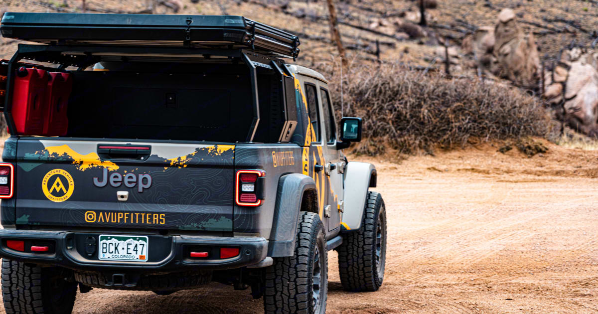 2020 Jeep Gladiator Overland Truck Camper Rental in Littleton, CO ...