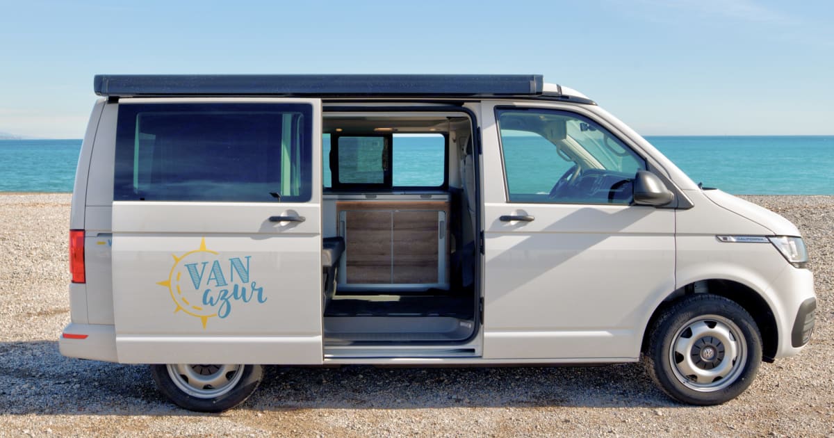 2022 Volkswagen California Coast T6 Camper van Rental in NICE, | Outdoorsy