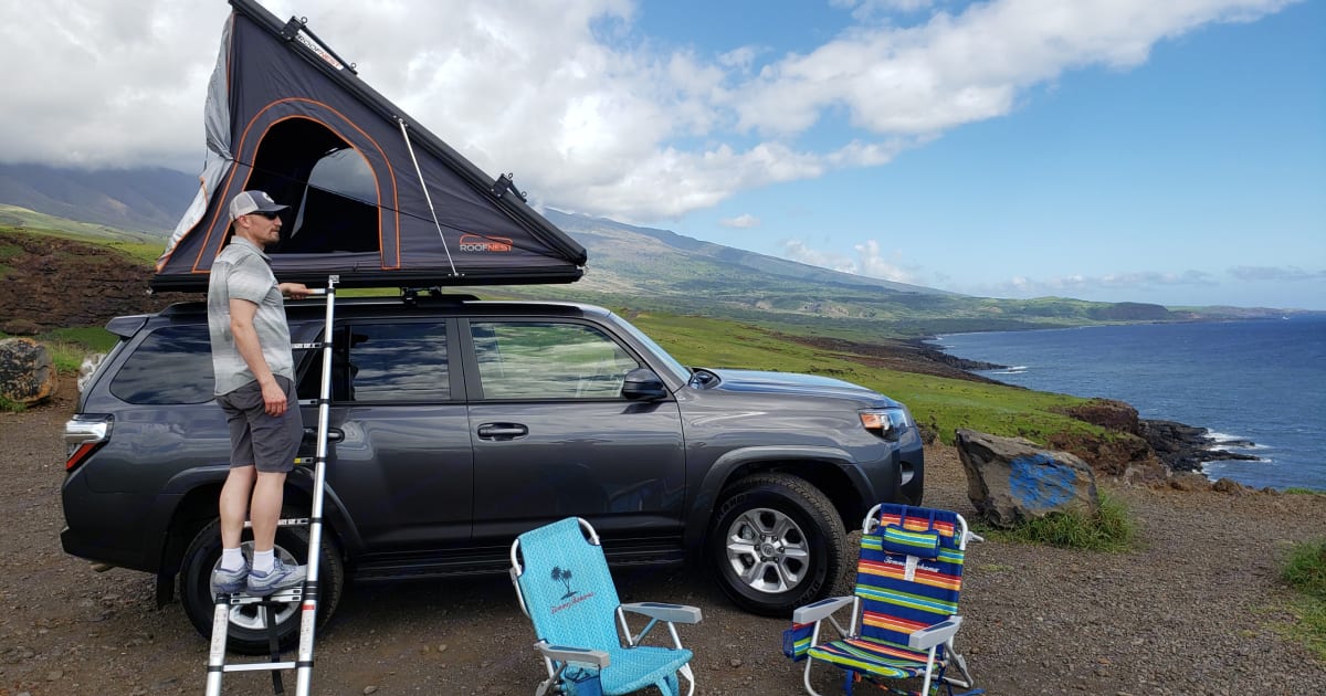 2022 TOYOTA 4RUNNER SR5 4WD AUTOMATIC Camper Van Rental in Kahului, HI ...