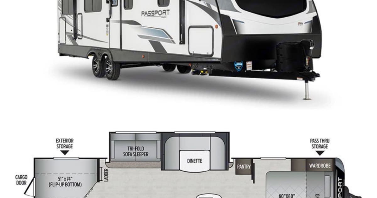 2021 Keystone Passport GT Bunkhouse Travel trailer Rental in Colorado ...