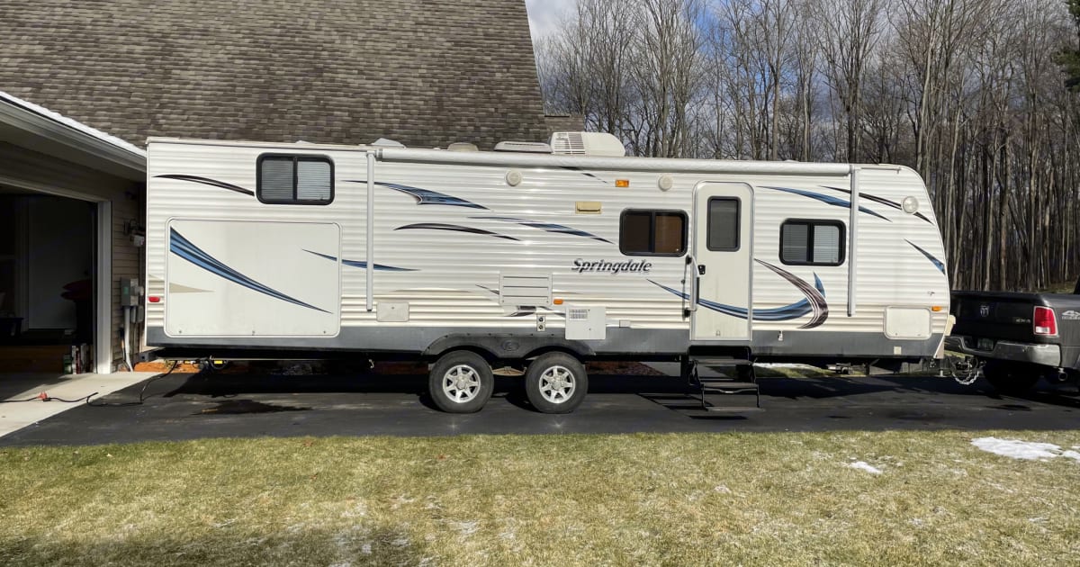 2012 Keystone RV Springdale Travel trailer Rental in TRAVERSE CITY, MI ...