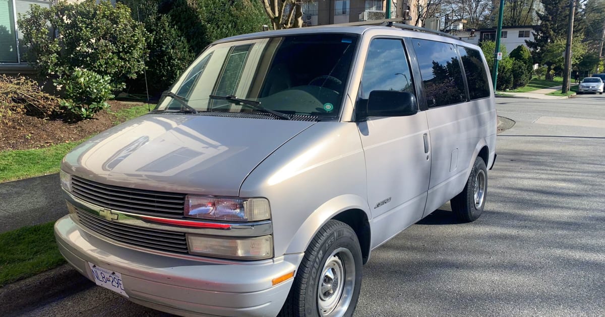 2000 Chevrolet Astro Camper van Rental in Vancouver, BC | Outdoorsy