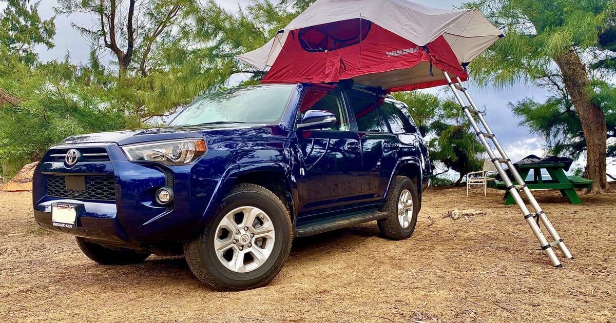 2021 Toyota 4Runner Truck Camper Rental in Anahola, HI | Outdoorsy