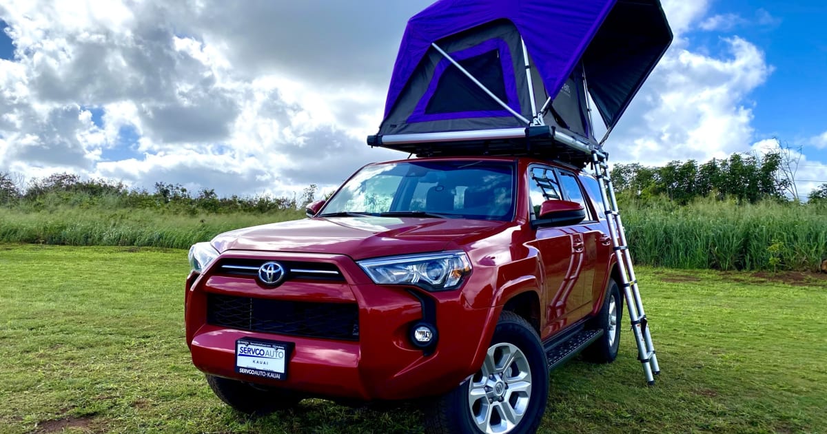 2022 Toyota 4Runner Truck Camper Rental in Anahola, HI | Outdoorsy