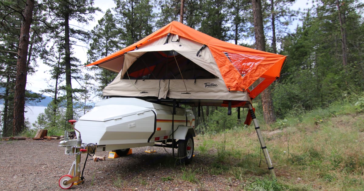 2020 Venter Super 6 Folding trailer Rental in Kelowna, BC | Outdoorsy