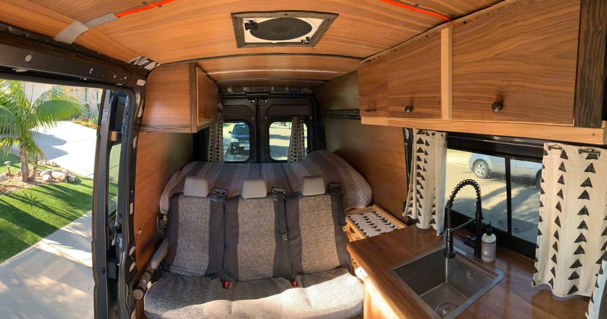 2022 Dodge Ram Promaster 2500 Camper van Rental in Encinitas, CA ...