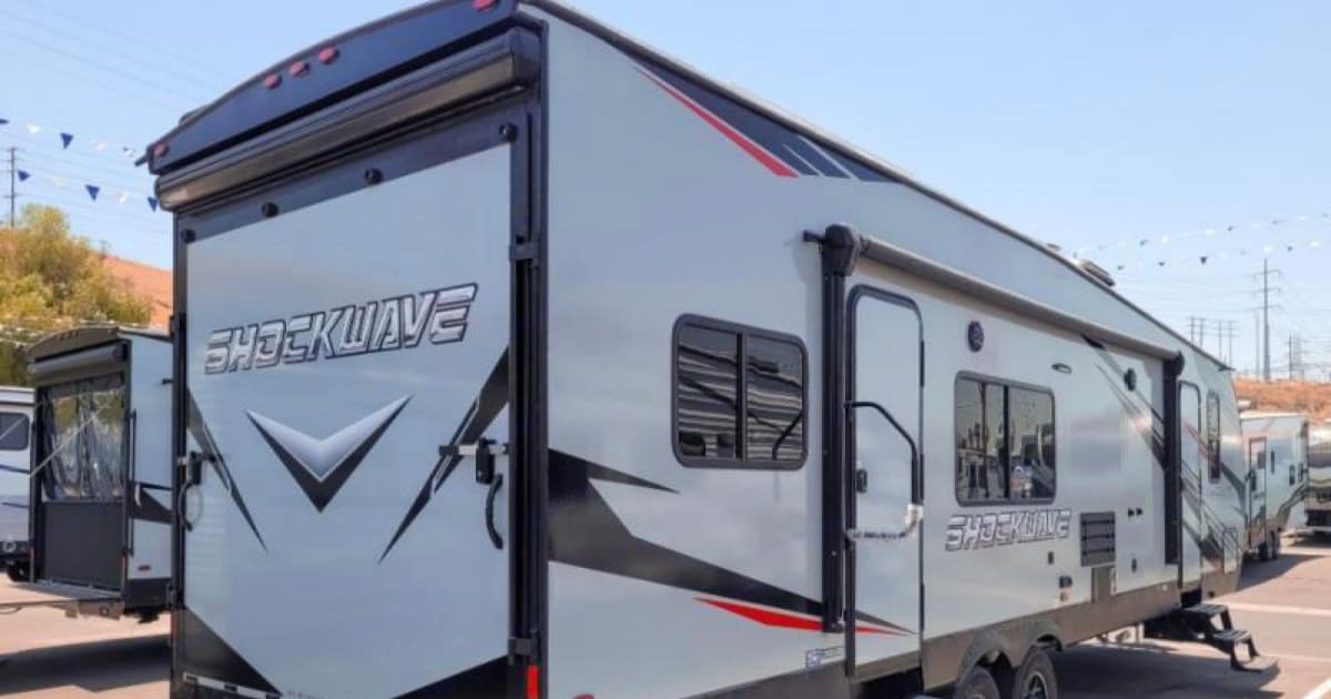 2022 Forest River Shockwave Toy hauler Rental in Rancho Cucamonga, CA ...