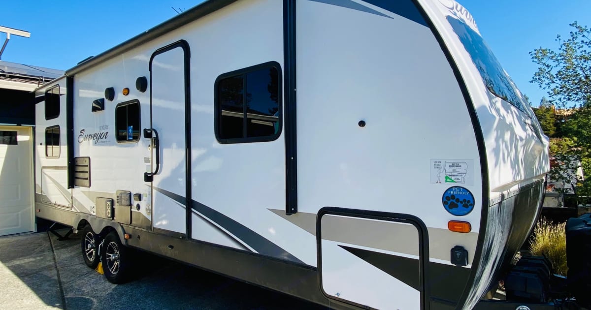 2020 Forest River Surveyor Luxury Travel trailer Rental in Napa, CA ...