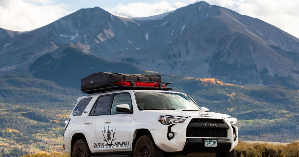 2022 Toyota 4Runner Camper van Rental in GLENWOOD SPRINGS, CO | Outdoorsy