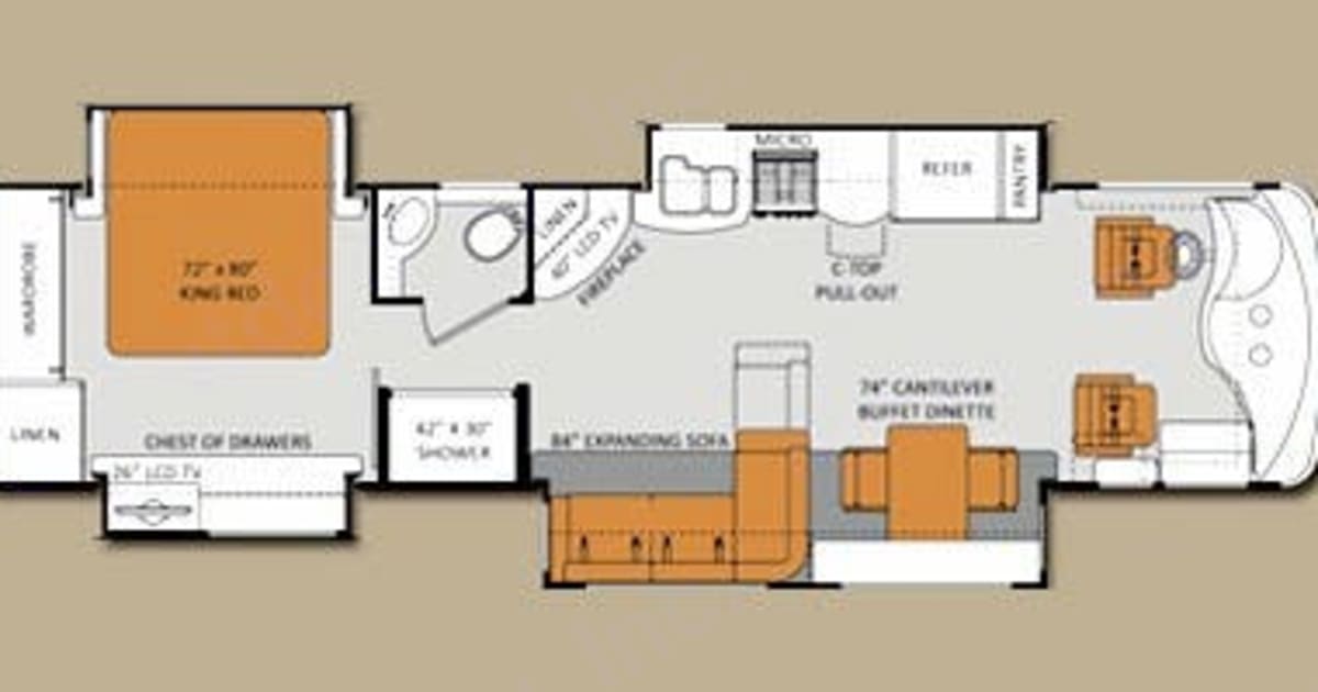 2013 Thor Motor Coach Tuscany Class A Rental in Stanton, CA | Outdoorsy