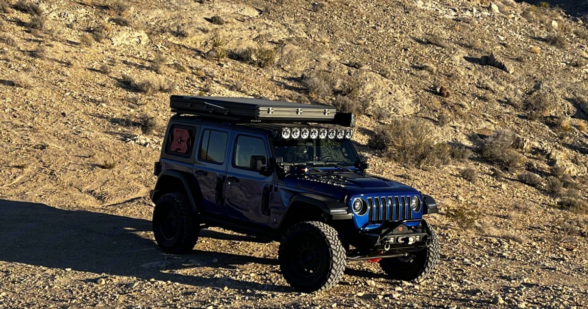 2019 Jeep Wrangler Rubicon Truck Camper Rental in Las Vegas NV, NV ...