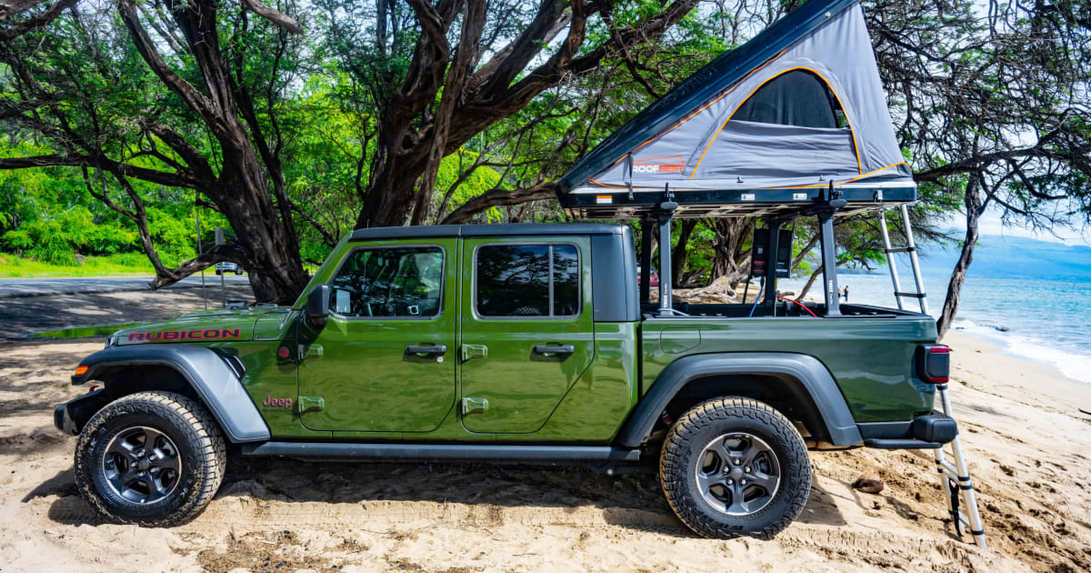 2023 Jeep Gladiator Rubicon Camper van Rental in Kahului, HI | Outdoorsy