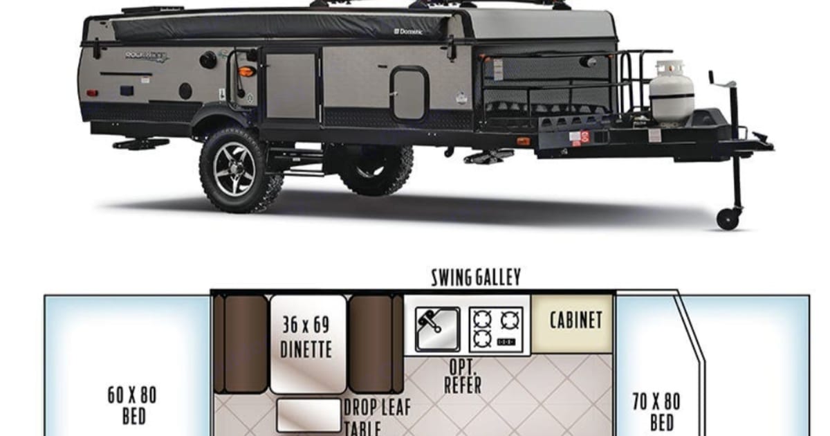 2018 Forest River Rockwood ESP Folding trailer Rental in High Springs ...