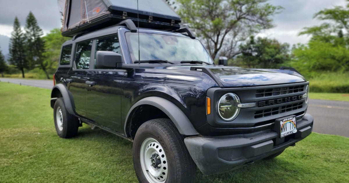 2021 Ford Bronco Truck Camper Rental in Kahului, HI | Outdoorsy
