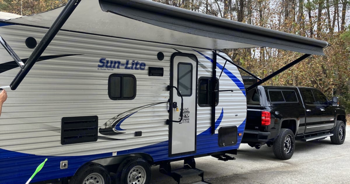 2019 Sunset Park RV Sun Lite Travel trailer Rental in Powder Springs ...