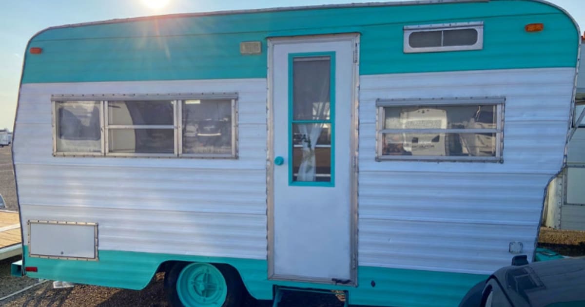 1970 American Trailer Red Dale Vintage camper Travel trailer Rental in ...