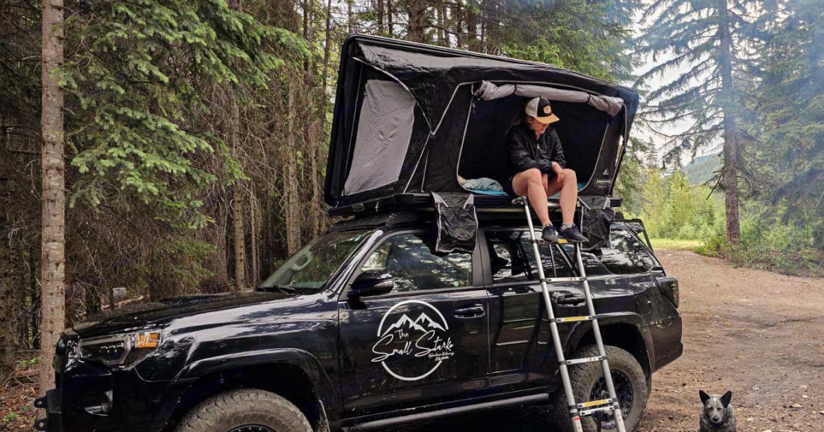 2020 Toyota 4runner Truck Camper Rental in Fairmont Hot Springs, BC ...