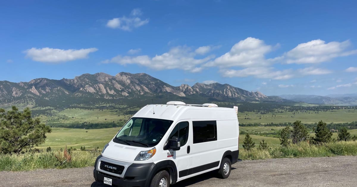 2019 Dodge 1500 Ram Promaster (Highroof) Camper van Rental in Boulder ...