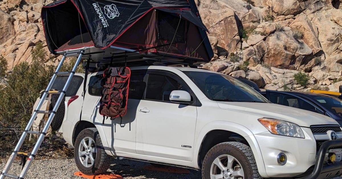 2012 Toyota Rav4 V6 Limited 4WD & RTT Truck Camper Rental in RIVERSIDE ...