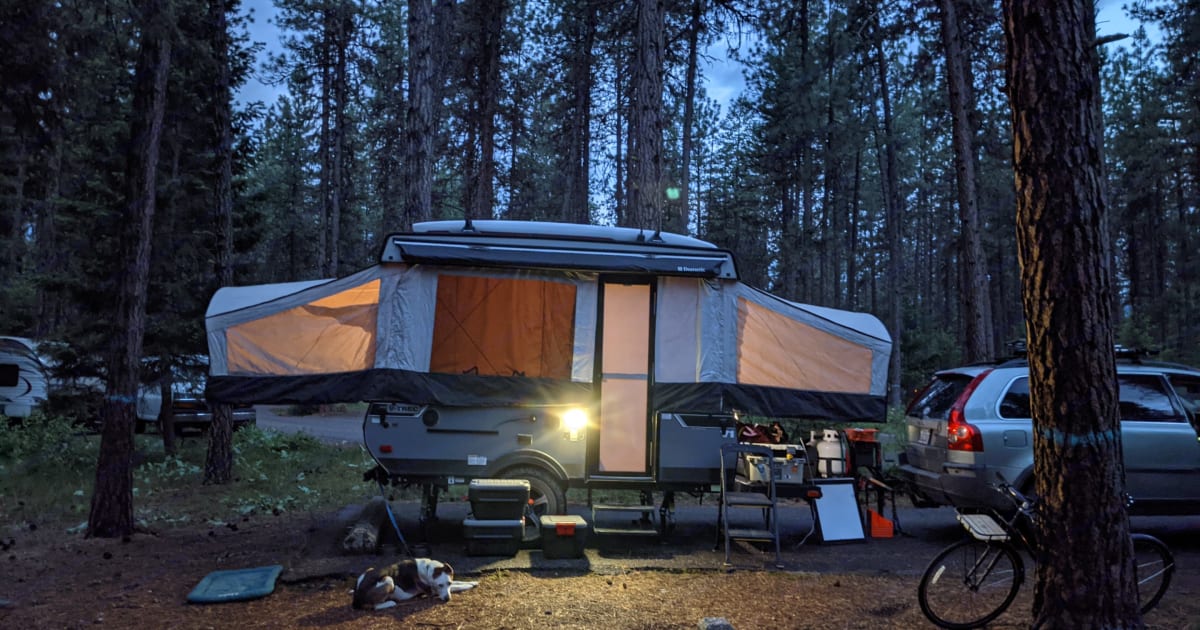 2019 Forest River Viking V-Trec Folding trailer Rental in Great Falls ...