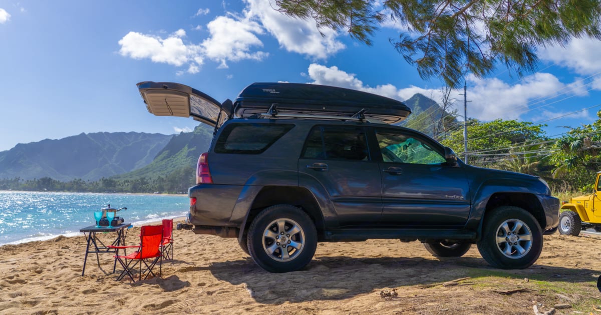 2005 Toyota 4runner Truck Camper Rental in Honolulu, HI | Outdoorsy