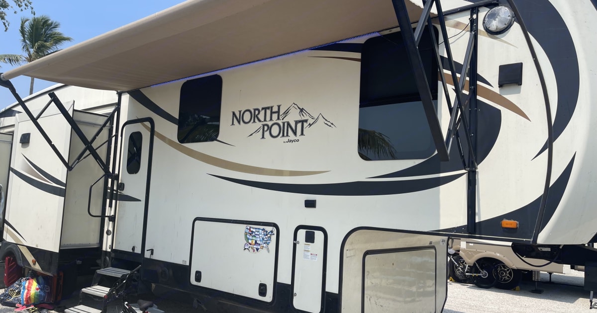 2016 Jayco North Point Fifth-wheel Rental in St. Petersburg, FL | Outdoorsy