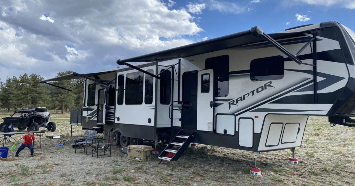 2021 Keystone Raptor Toy hauler Rental in Fountain, CO | Outdoorsy