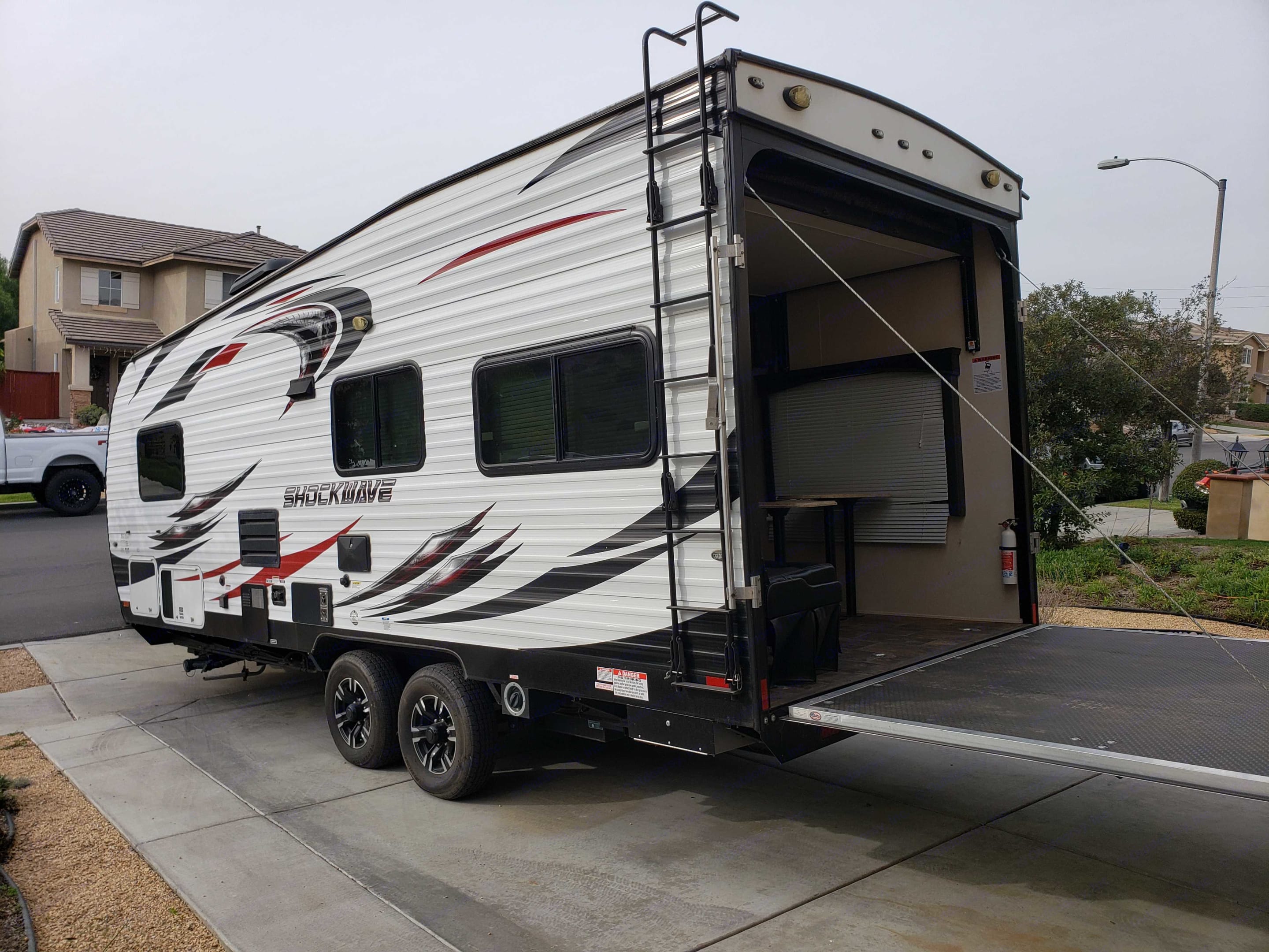 2017 Forest River Shockwave Toy Hauler Rental in San Diego, CA | Outdoorsy