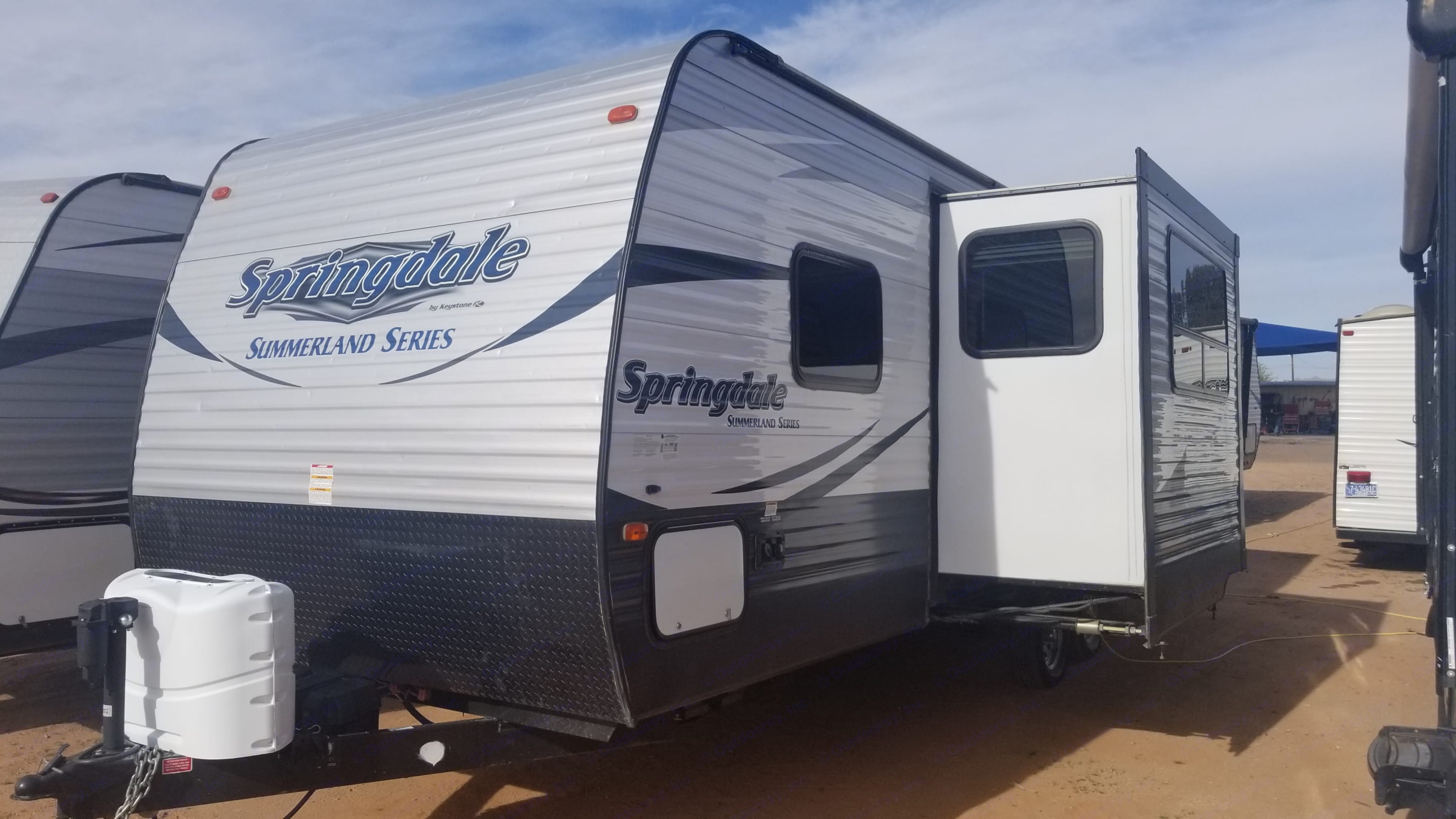 2017 springdale 2017 Springdale 27 foot bunkhouse with Slide-out ...