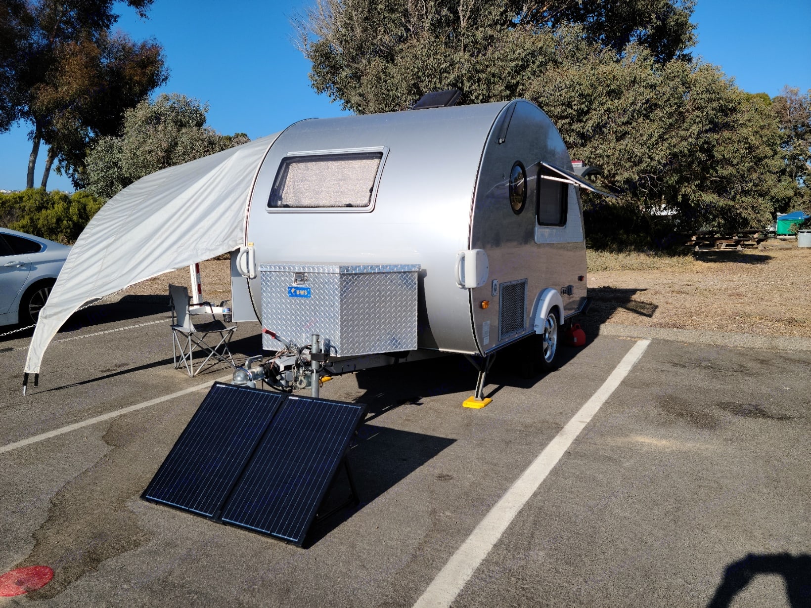 2007 T@B Clamshell Trailer Rental in Chino, CA | Outdoorsy