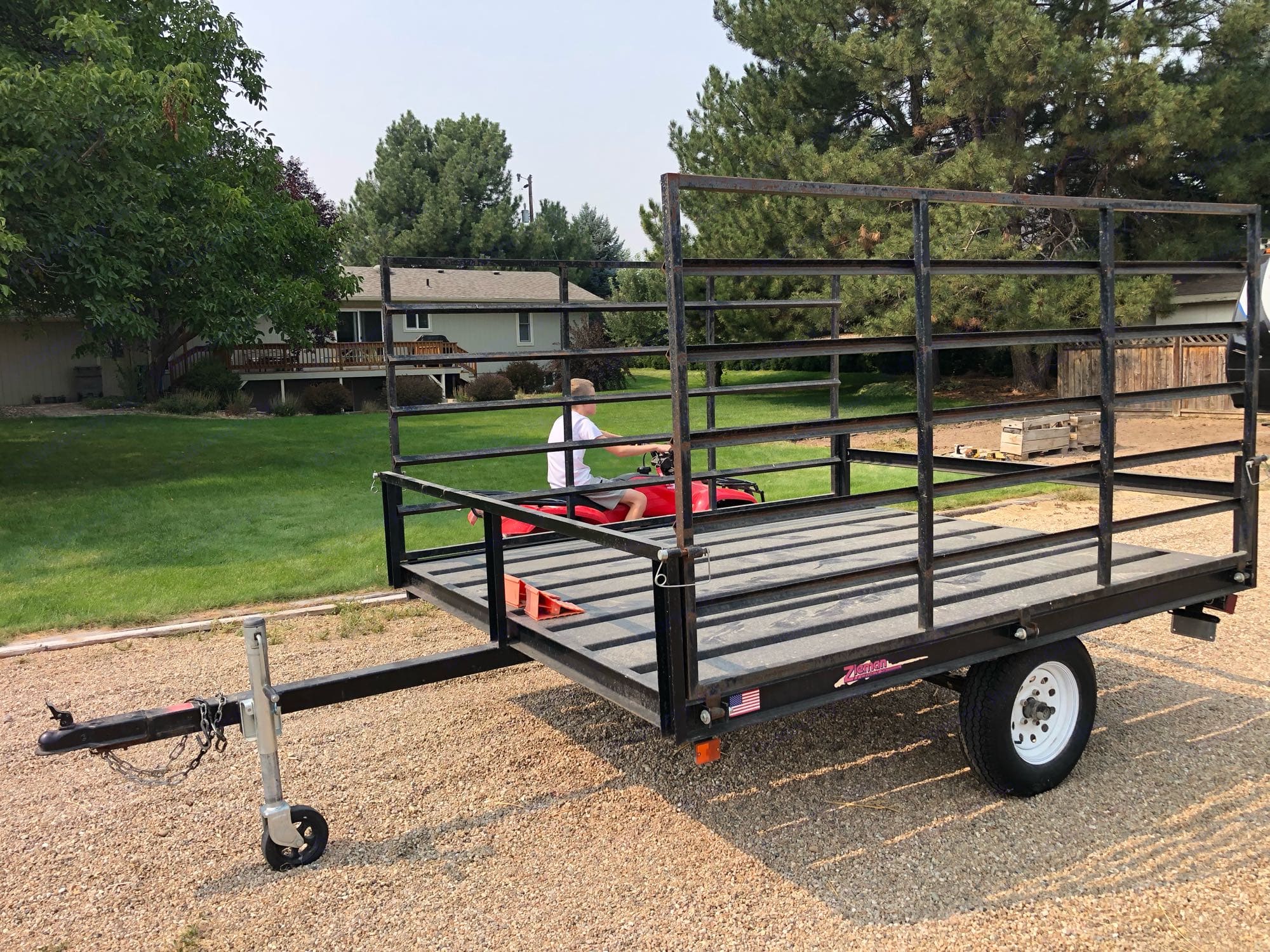 2007 Zieman Trailer Utility Trailer Rental in Caldwell, ID | Outdoorsy