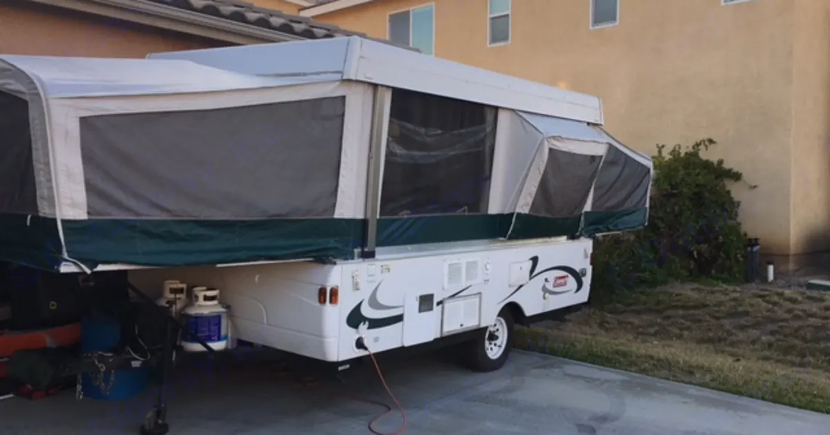 2011 Coleman Grand Tour Sun Valley Folding trailer Rental in Winchester ...