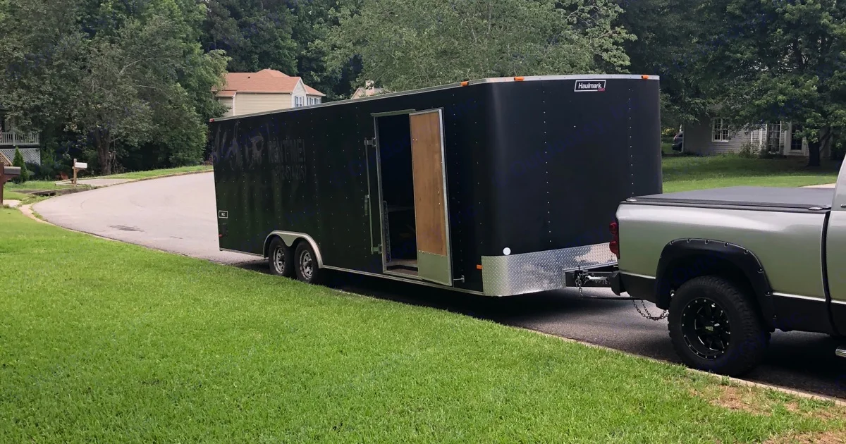2011 Haulmark Dlx Ts7x14dt2 Cargo Box Utility Enclosed Trailer Toy ...