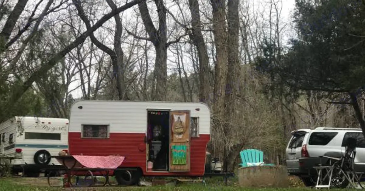 1965 Vintage Trailers Red Dale Travel trailer Rental in Arvada, CO ...