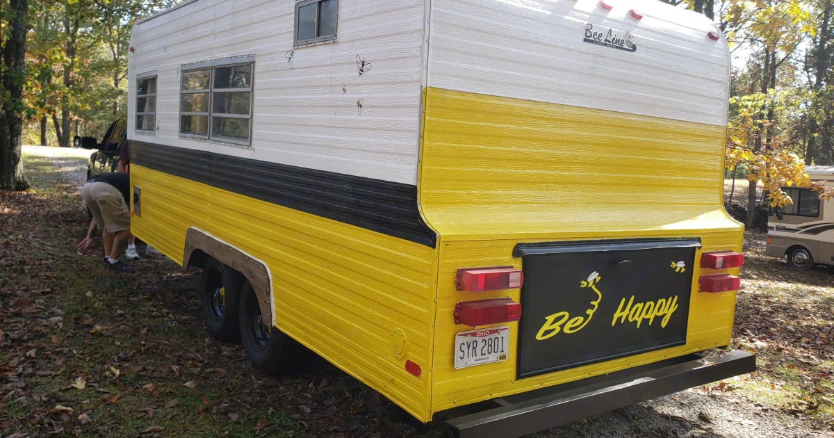 1973 Vintage Trailers Beeline, Queen Bee Travel trailer Rental in ...