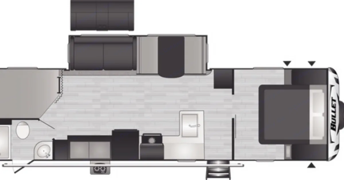 2021 Keystone Bullet 290 BHS Travel trailer Rental in Raeford, NC ...