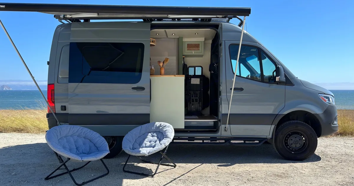 2021 Mercedes-Benz Sprinter Camper van Rental in San Luis Obispo, CA ...
