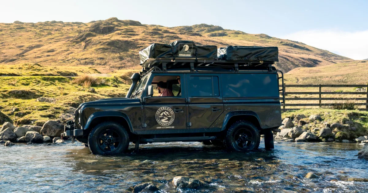 2013 Landrover Defender 110 Utility + 2 Roof tents Camper van Rental in ...