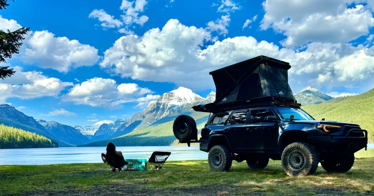 2018 Toyota 4Runner Truck Camper Rental in Whitefish, MT | Outdoorsy