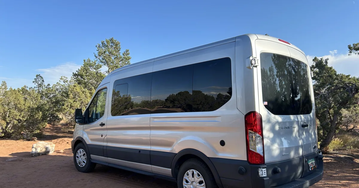 2017 Ford Transit Custom Camper van Rental in GRAND JCT, CO | Outdoorsy