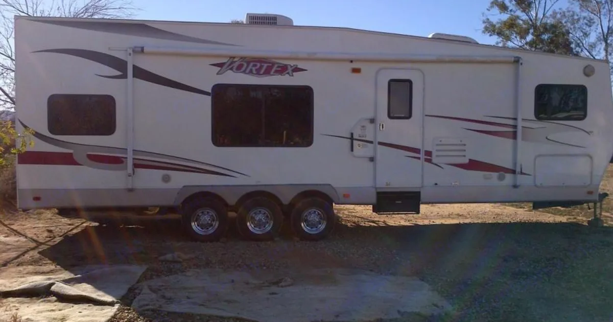 2007 Thor Motor Coach Vortex Toy hauler Rental in Indio, CA | Outdoorsy