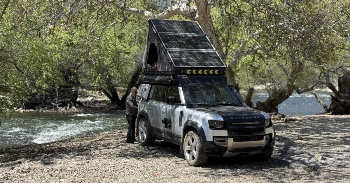 2021 Land Rover Defender Truck Camper Rental in Los Angeles, CA | Outdoorsy