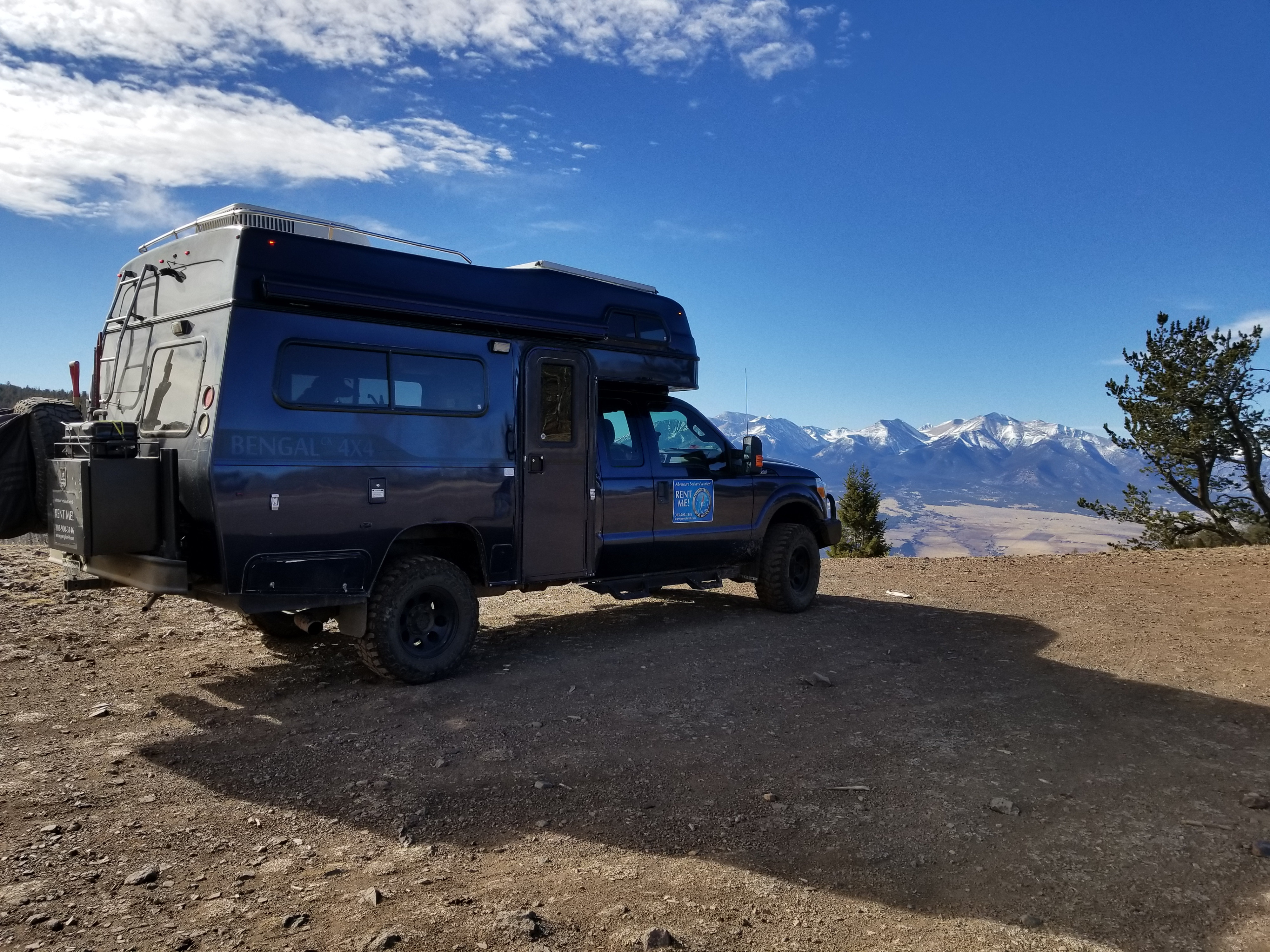 2013 Tiger Adventure Vehicles Bengal Camper Van Rental in Golden, CO ...