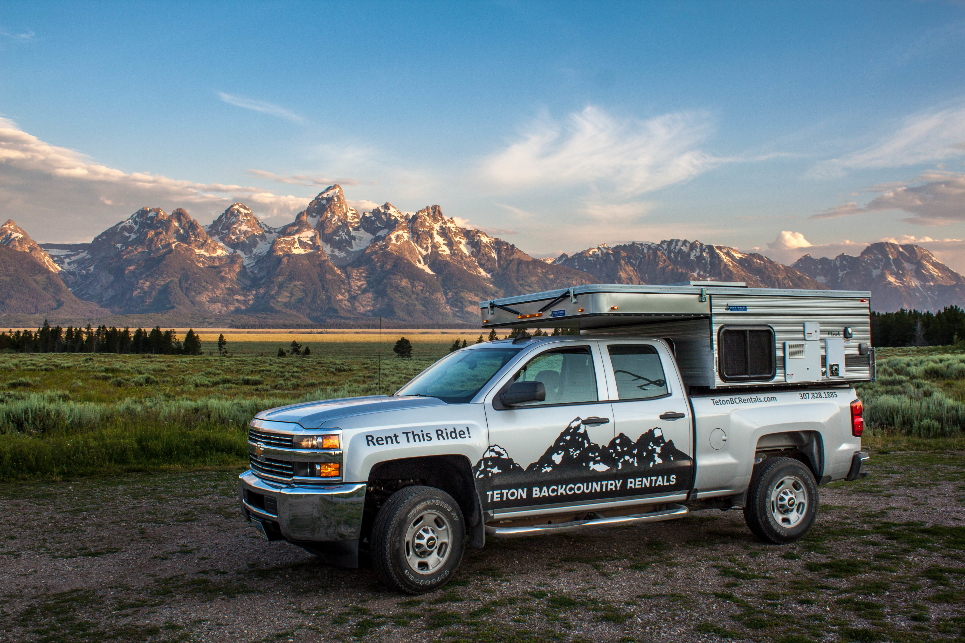 2020 Chevrolet Silverado Truck Camper Rental in Jackson, WY | Outdoorsy