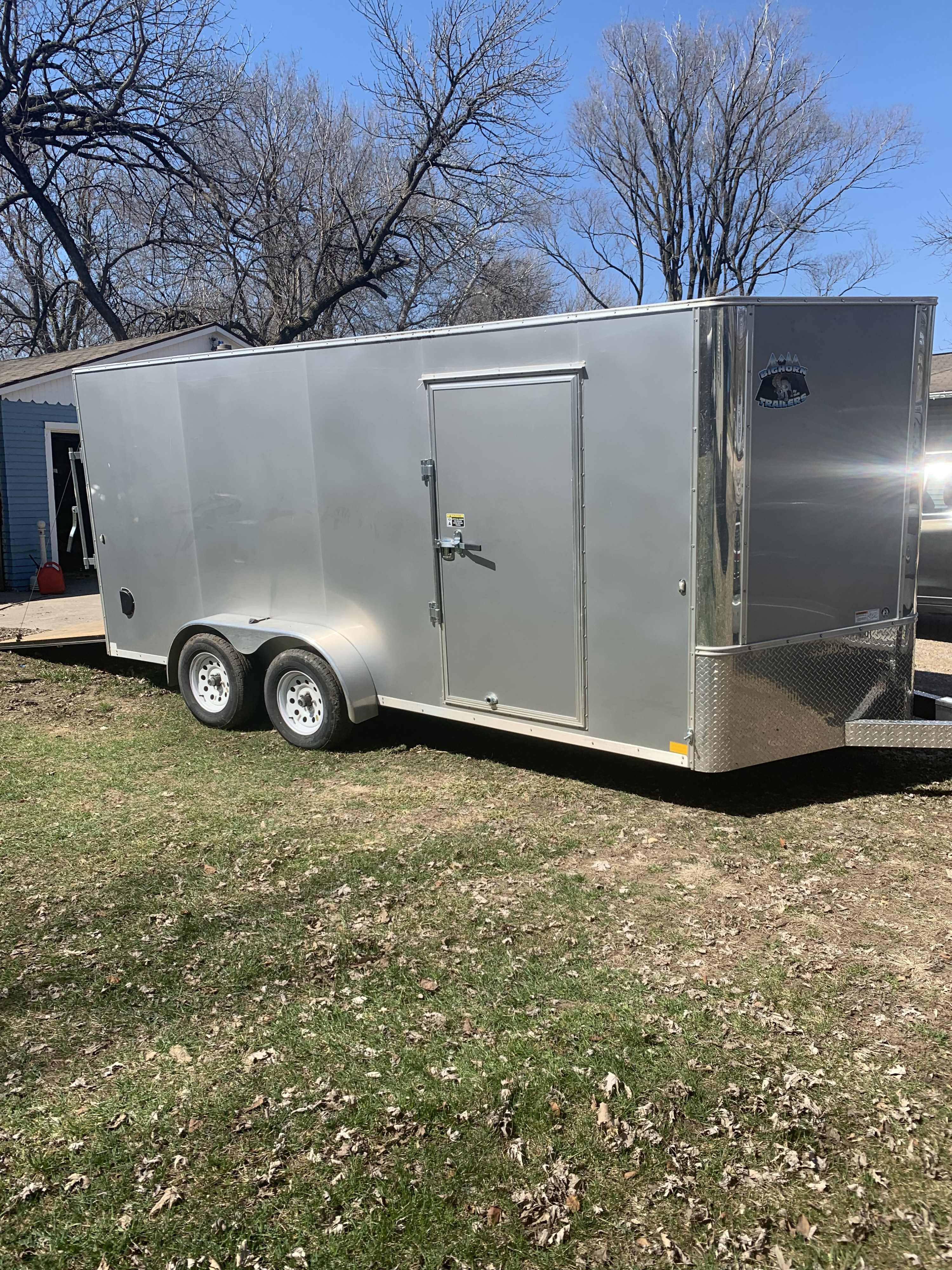2017 Big Horn Enclosed Utility Trailer Rental in Des Moines, IA | Outdoorsy
