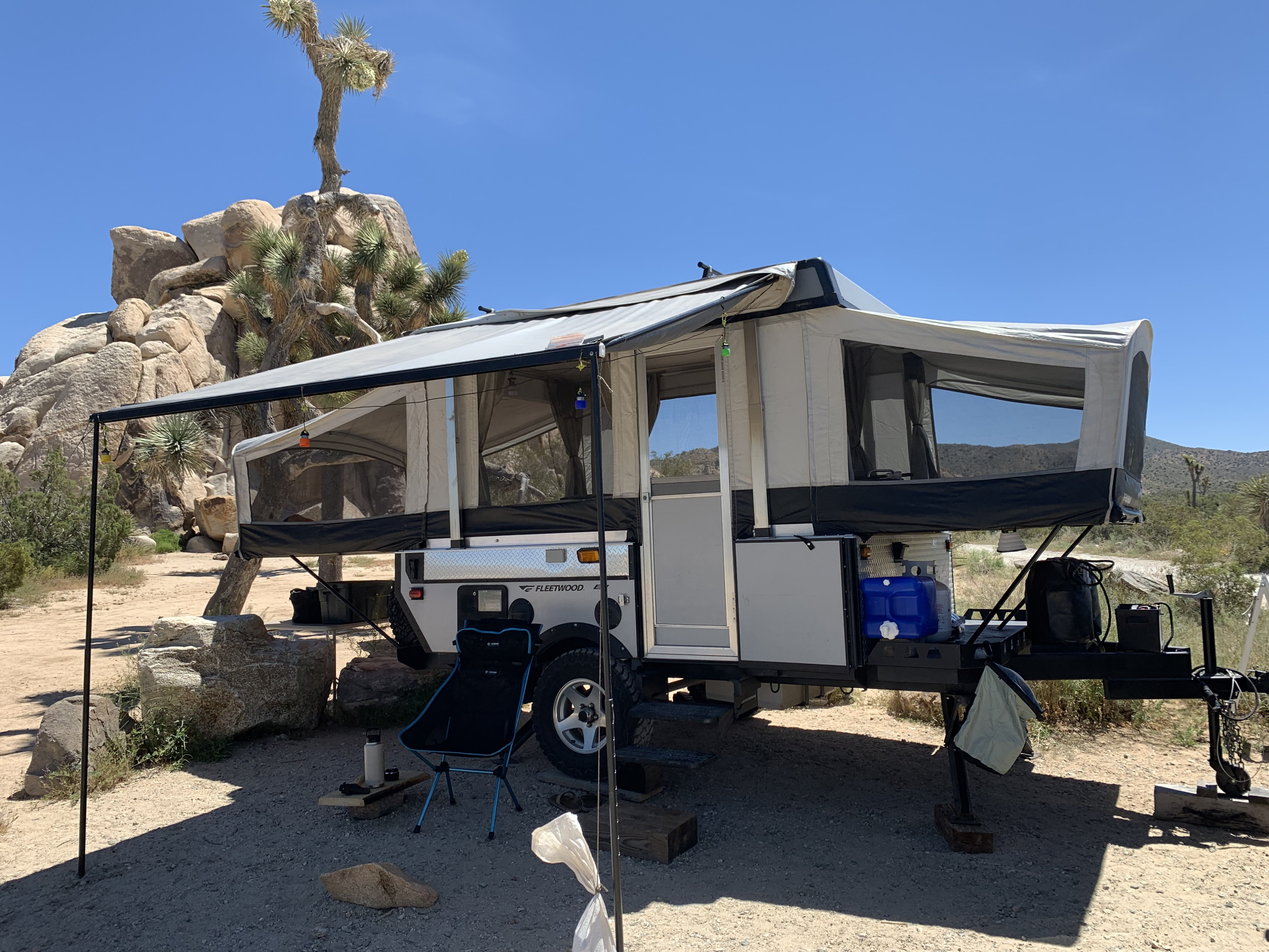 2008 Fleetwood Evolution 1 (E1) Folding Trailer Rental in Ladera Ranch ...